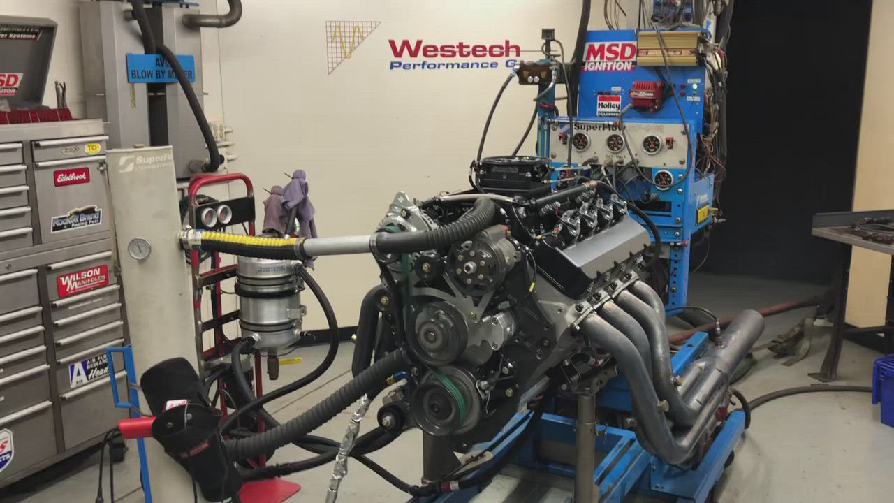 581-Inch Solid-Roller EFI Fed Big-Block Chevy makes 975 HP on Westech’s ...