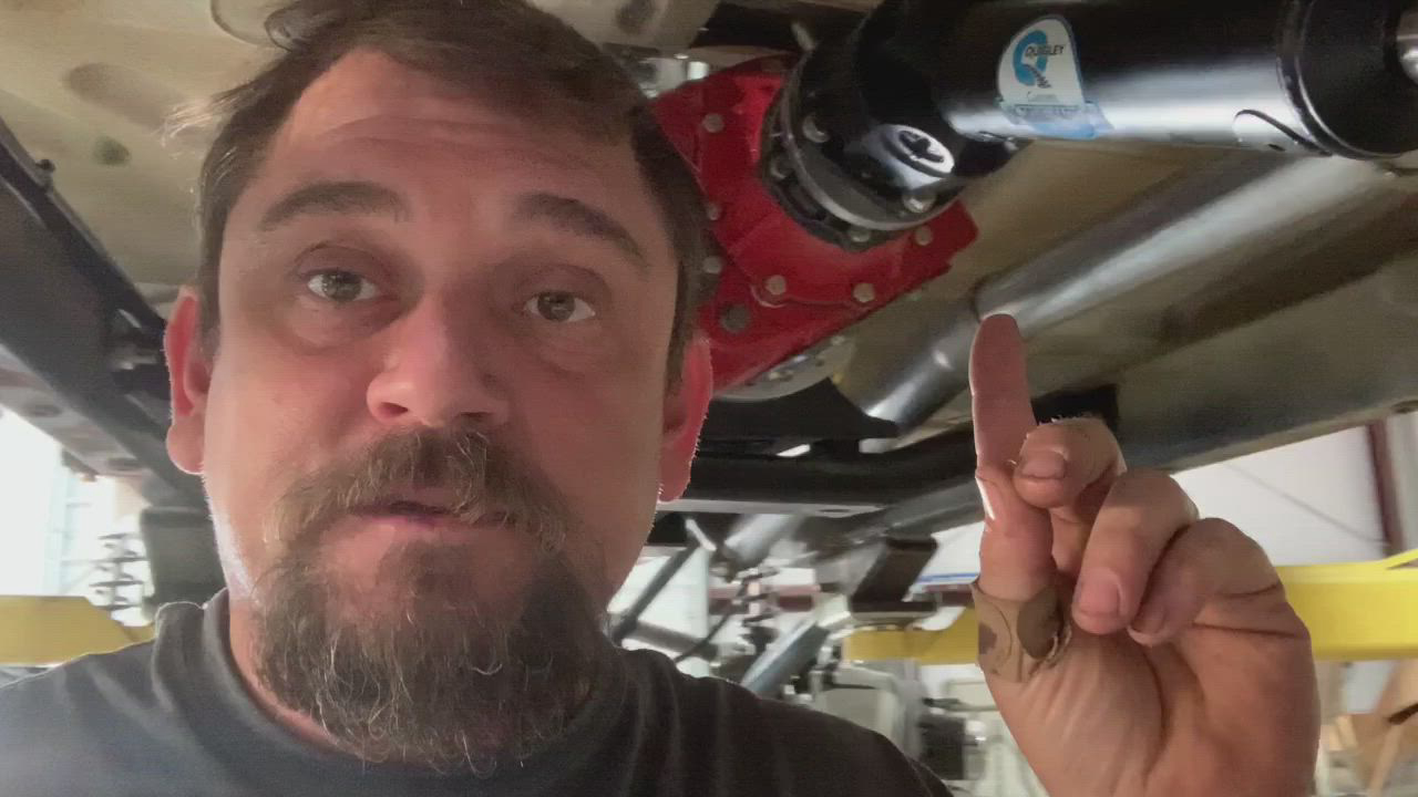 Quigley Custom Driveshafts on the 2020 Long Range Jeep - UA Build Part 20